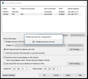 No Bridged Adapters in VMware Workstation – vswitchzero