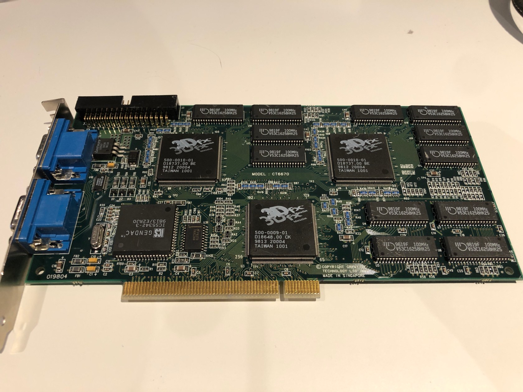 3dfx Voodoo 2 Repair Attempt – vswitchzero