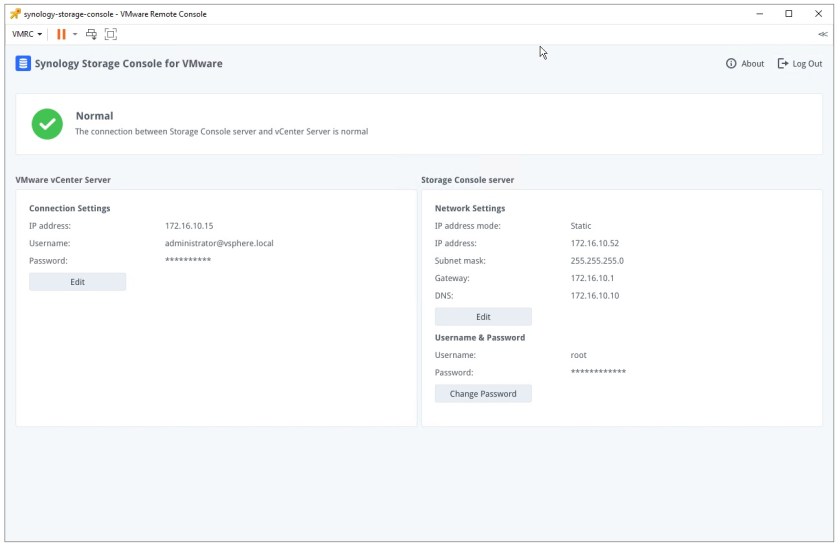 Synology Storage Console for VMware – vswitchzero